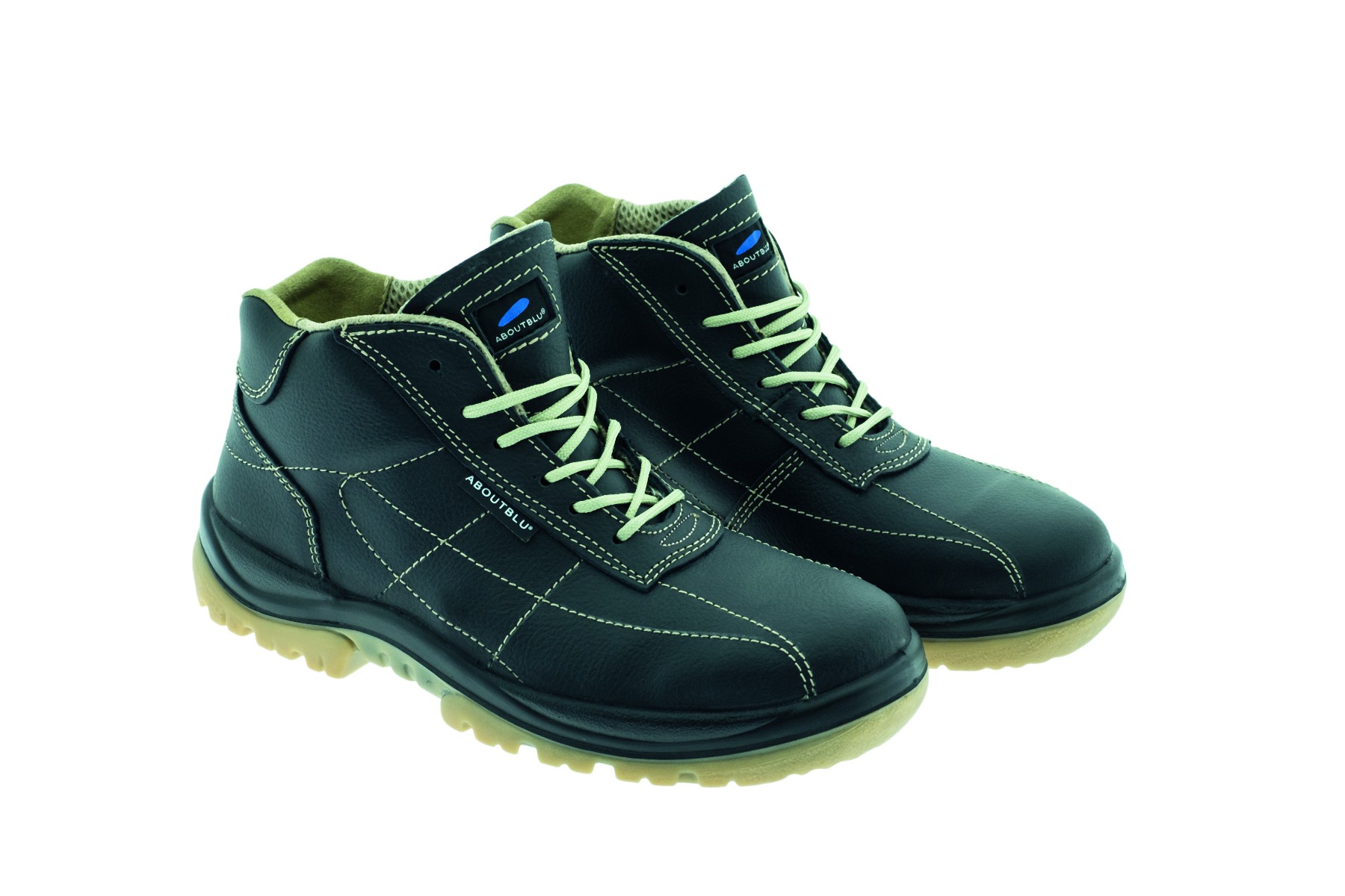 Aboutblu Professional Vibo Mid Safety Boot - S3 SRC - Black