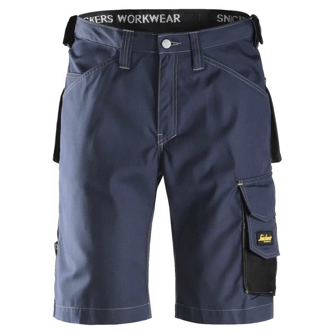 Snickers 3123 Ripstop Craftsmen Shorts (Navy/Black) - 36 Waist ...