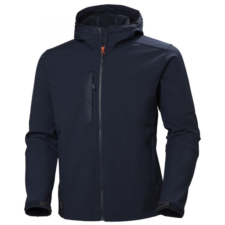 Helly Hansen 74230 Kensington Hooded Softshell Jacket - Navy