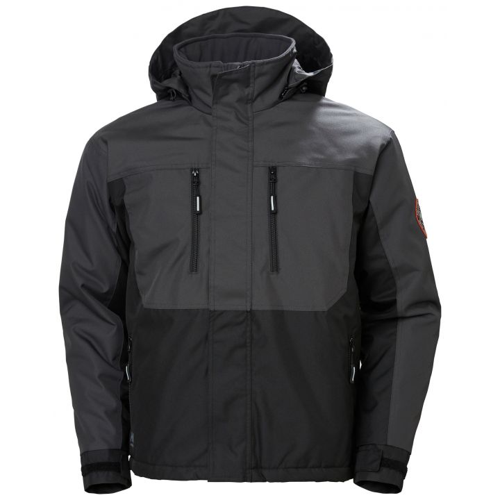 Helly Hansen 76201 Berg Jacket - Black/ Dark Grey