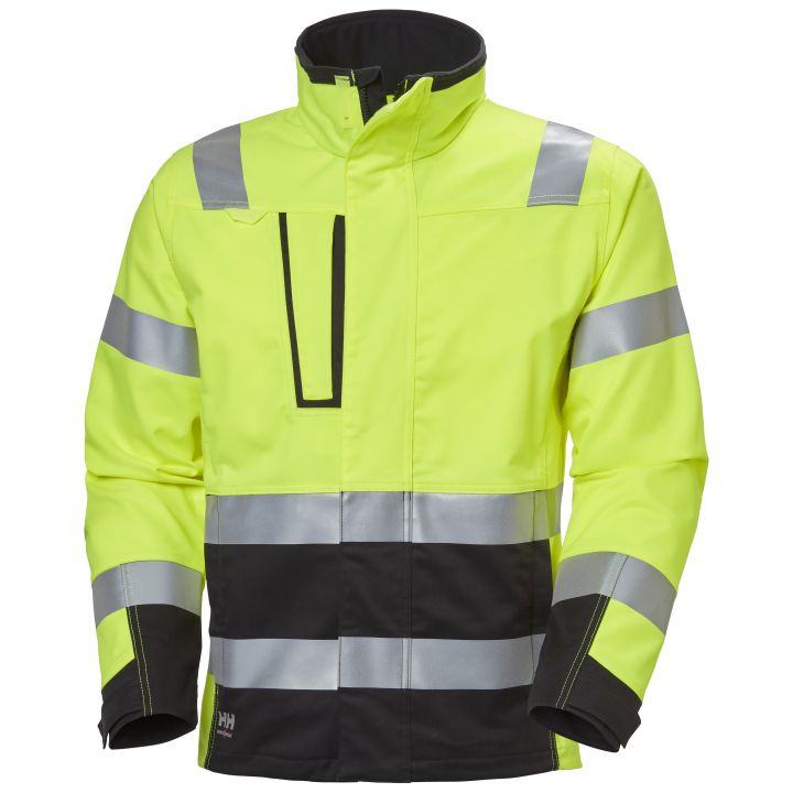 Helly Hansen 77220 Alna 2.0 Jacket - Hi Vis Yellow/Ebony