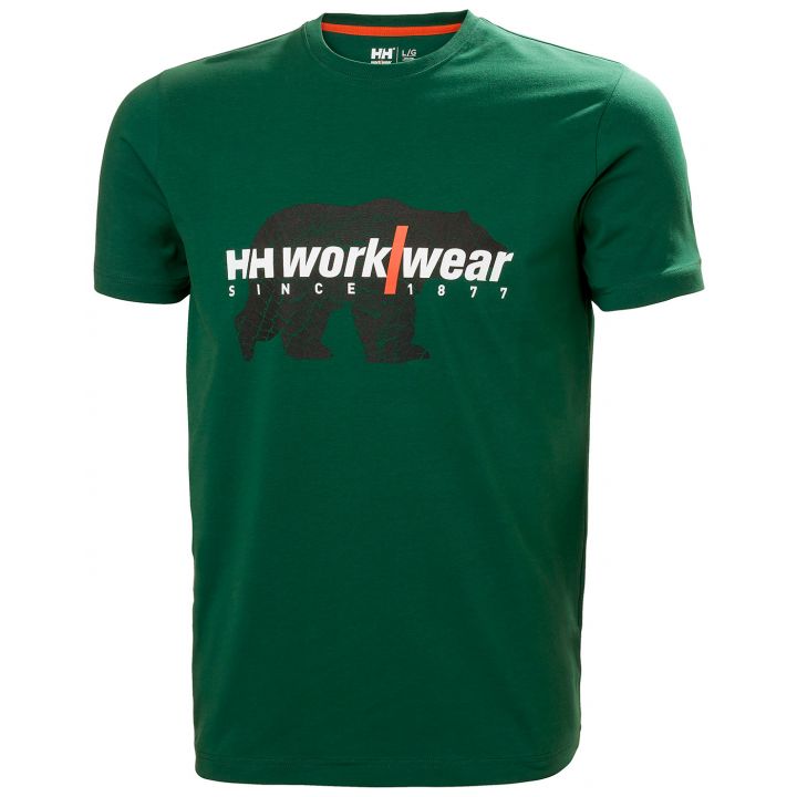 Helly Hansen 79261 Logo T-Shirt - Green