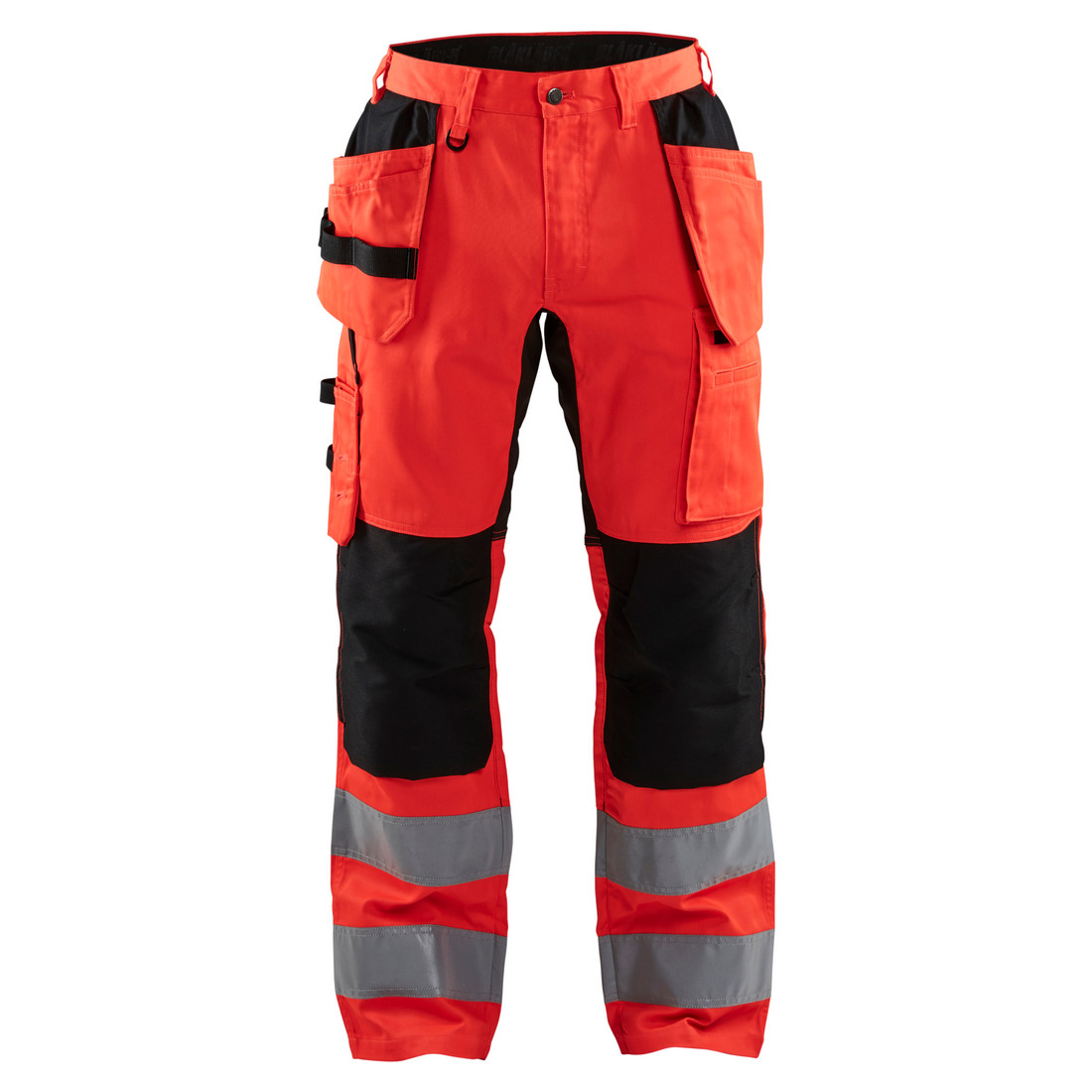 Blaklader 1552 High Vis Trousers With Stretch - Class 2, Water ...