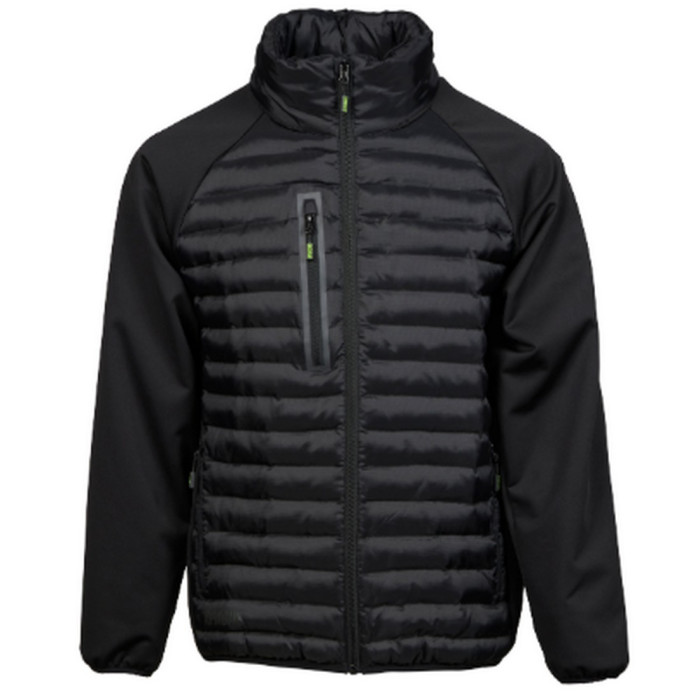 Apache Ashcroft Hybrid Jacket with Foldaway Hood (Black)