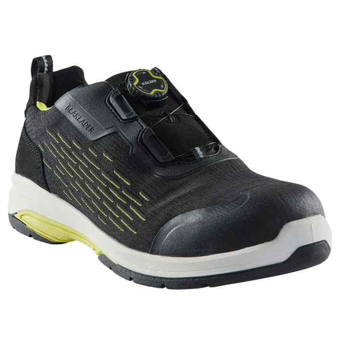 Blaklader 2442 CRADLE Safety Shoe Black/Vis Yellow