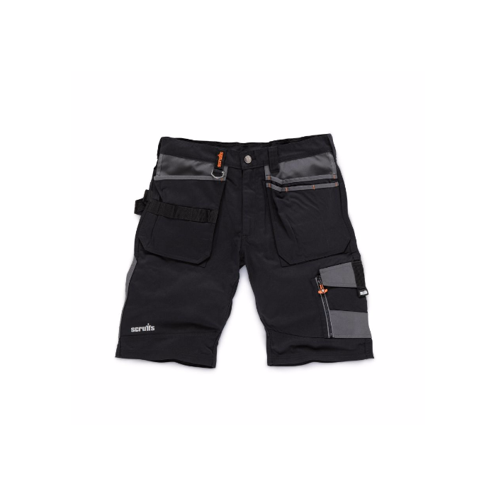 Scruffs Black Trade Work Shorts