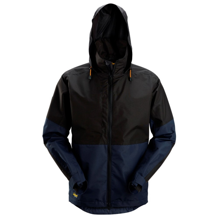 Snickers 1304 AllroundWork Waterproof Shell Jacket (Navy / Black)