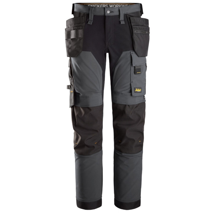 Snickers 6275 AllroundWork 4-way Stretch Trousers Holster Pockets ...