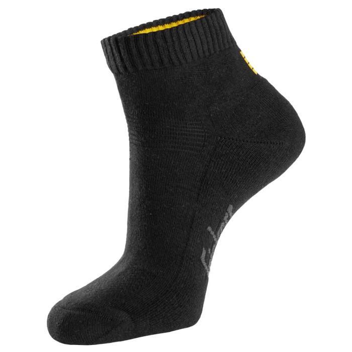 Snickers 9221 Cotton Low Socks 3 Pack Black