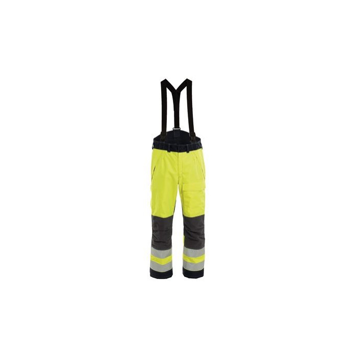 Tranemo 5132 Shell Trousers High Vis Yellow/Black