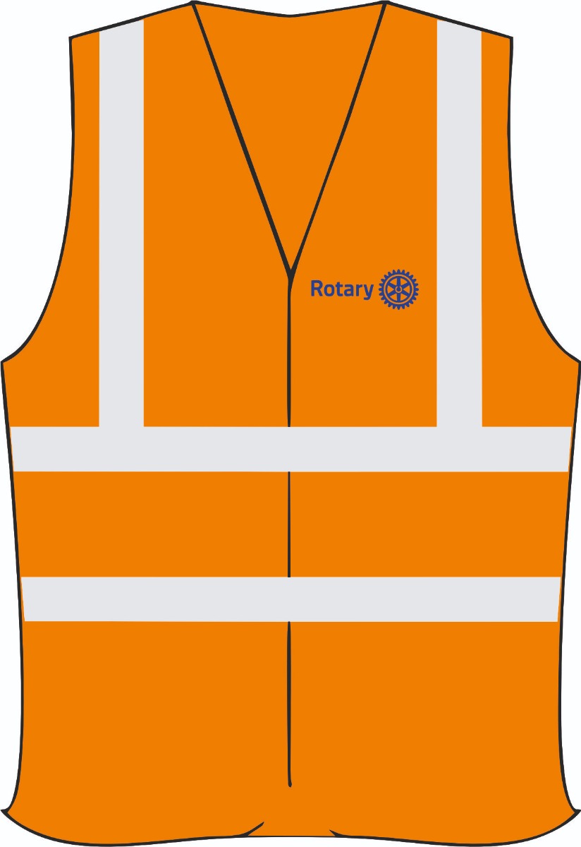 Rotary MBS Blue - Hi-Vis Waistcoat Vest (Orange)