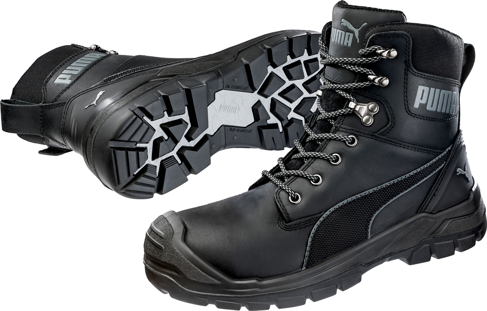 Puma Conquest CTX HIGH S3 WR HRO SRC Safety Boots Black