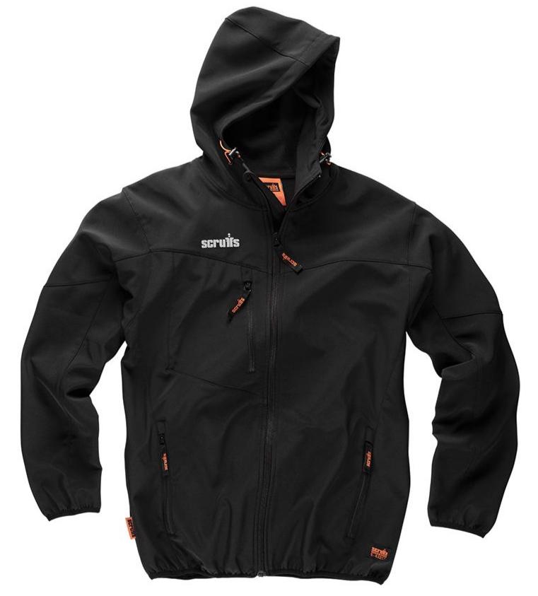 Scruffs Worker Softshell Jacket Black