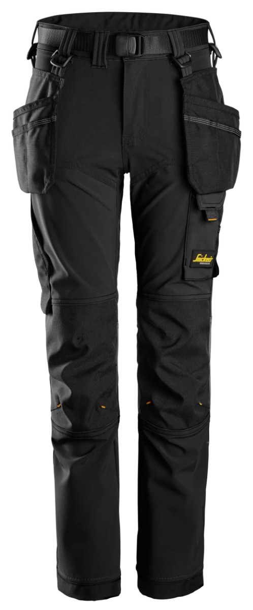 Snickers 7575 AllroundWork Junior 4-way Stretch Trousers with Holster ...