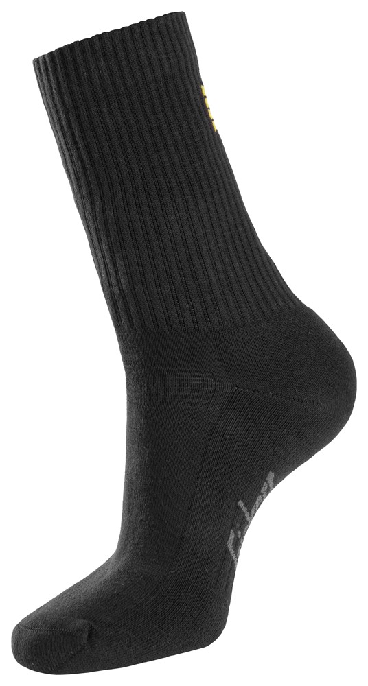 Snickers 9214 Cotton Socks 3-Pack (Black)