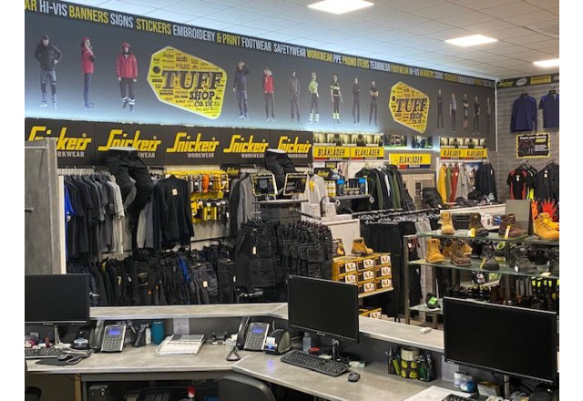 Visit the Tuff Shop Store in Leeds | Workwear and Safety Footwear